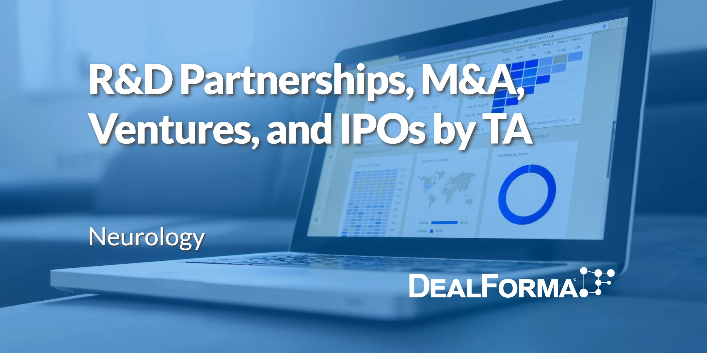 R&D Partnerships, M&A, Ventures, and IPOs by TA – Neurology | DealForma